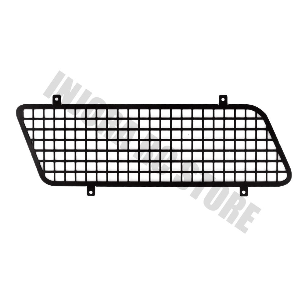 INJORA 3PCS Metal Window Mesh Protective Net with Logo for TRX-4 Bronc
